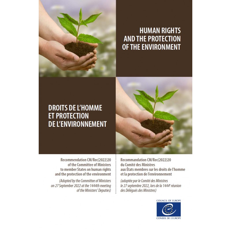 Human rights and the protection of the environment (Recommendation CM ...
