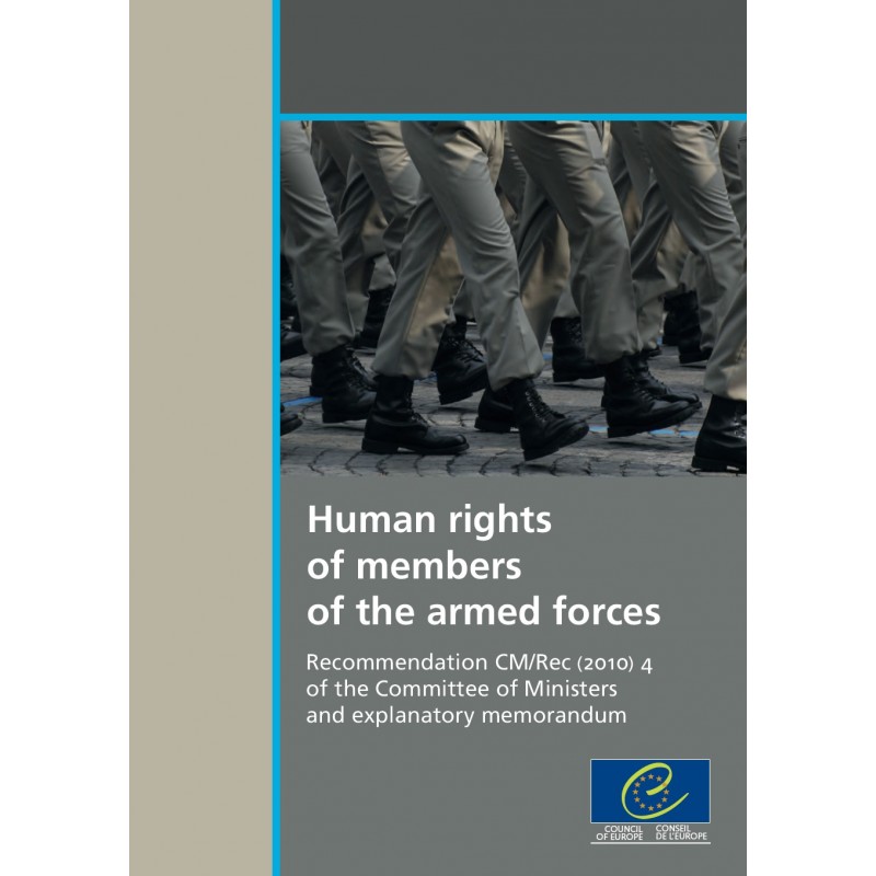Human rights of members of the armed forces - Recommendation CM/Rec ...