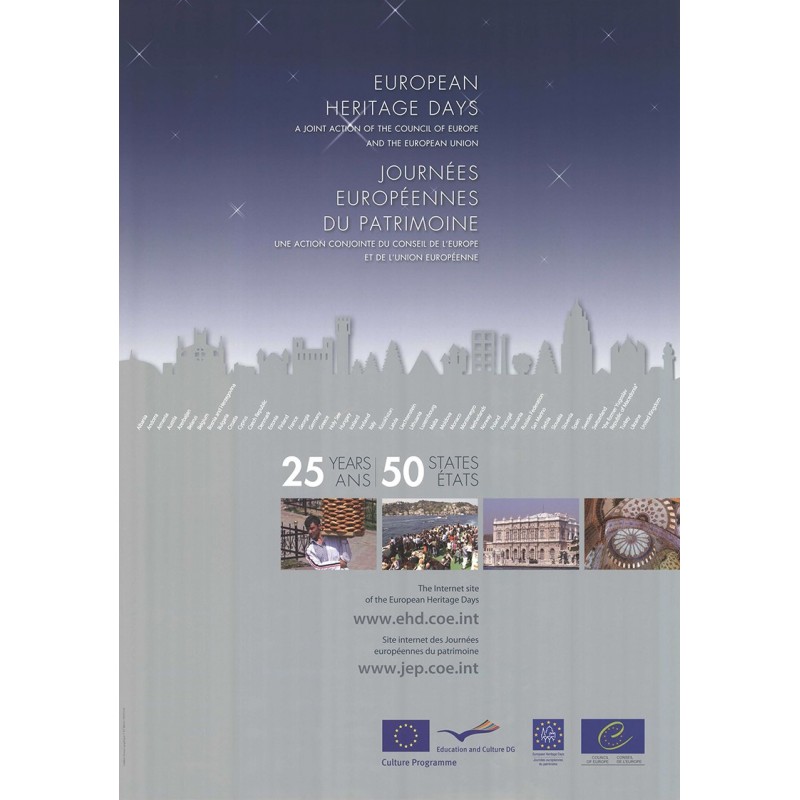 poster 25 years European Heritage Days
