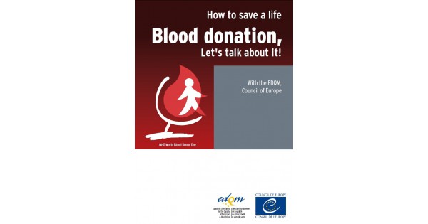 Brochure - Blood donation, let's talk about it! - Council of Europe ...