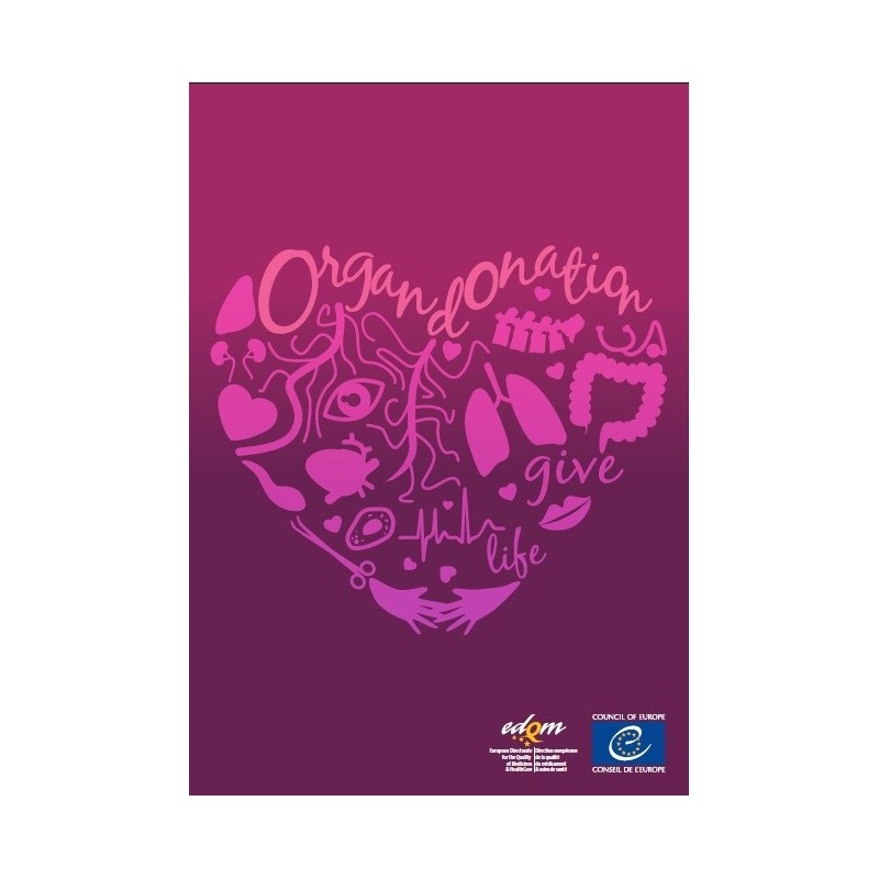Postcard - Organ donation - Give life